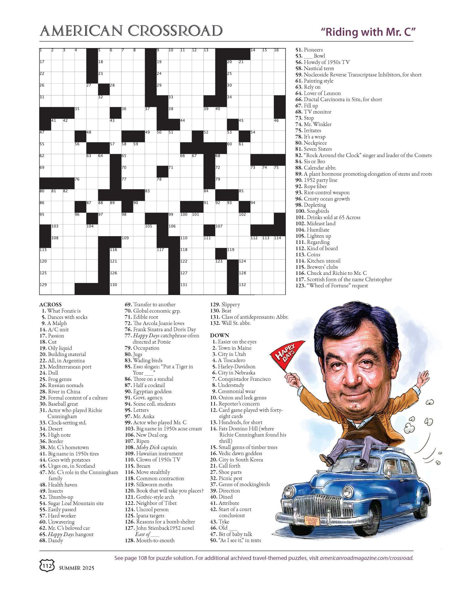Crossroads - Crossword Puzzle | American Road Magazine
